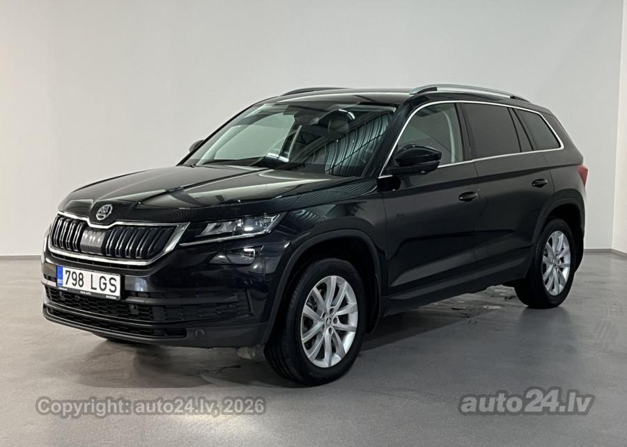 Черный Шкода Kodiaq 2021 в Таллин, объемом двигателя 2.00 л и пробегом 104 тыс. км за 25900 €, фото 1 на AUTOMOTO.COM.LV