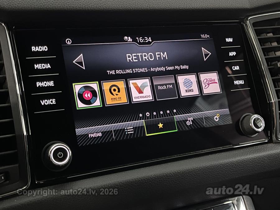 Черный Шкода Kodiaq 2021 в Таллин, объемом двигателя 2.00 л и пробегом 104 тыс. км за 25900 €, фото 8 на AUTOMOTO.COM.LV