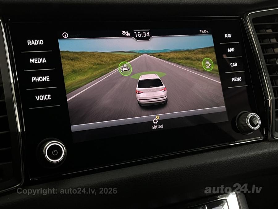 Черный Шкода Kodiaq 2021 в Таллин, объемом двигателя 2.00 л и пробегом 104 тыс. км за 25900 €, фото 10 на AUTOMOTO.COM.LV