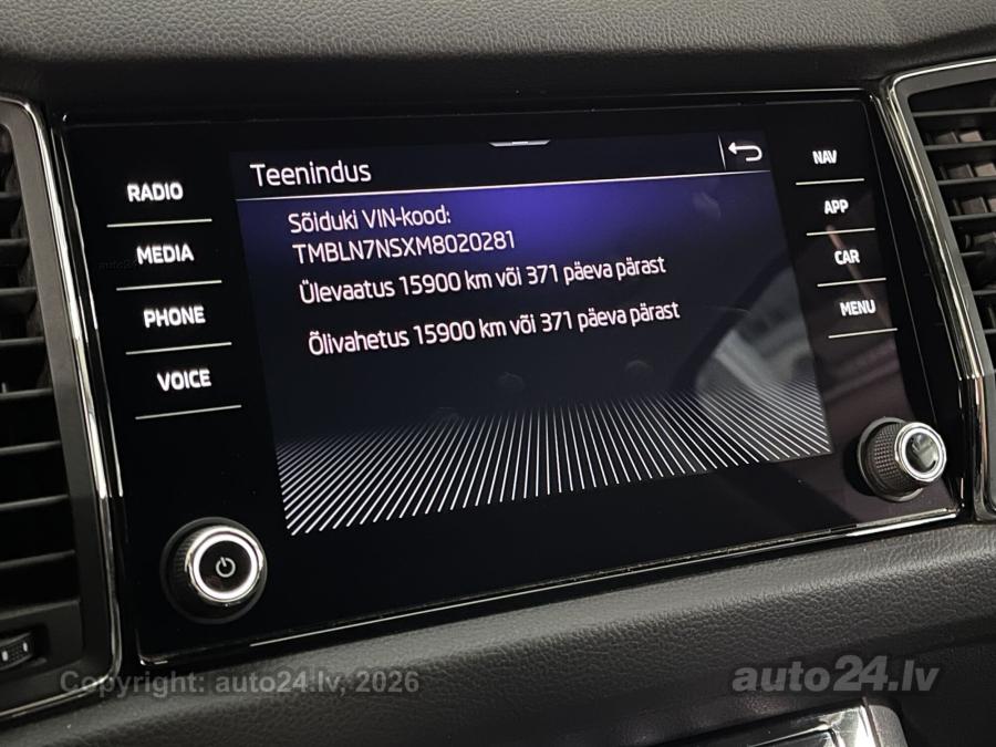 Черный Шкода Kodiaq 2021 в Таллин, объемом двигателя 2.00 л и пробегом 104 тыс. км за 25900 €, фото 13 на AUTOMOTO.COM.LV