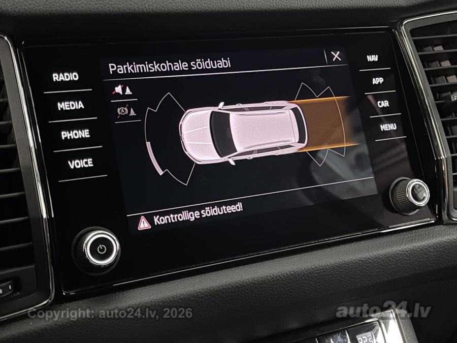 Черный Шкода Kodiaq 2021 в Таллин, объемом двигателя 2.00 л и пробегом 104 тыс. км за 25900 €, фото 15 на AUTOMOTO.COM.LV