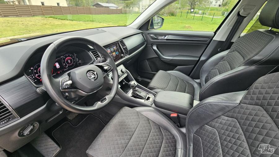 Черный Шкода Kodiaq 2021 в Пренай, объемом двигателя 1.50 л и пробегом 184 тыс. км за 21400 €, фото 13 на AUTOMOTO.COM.LV