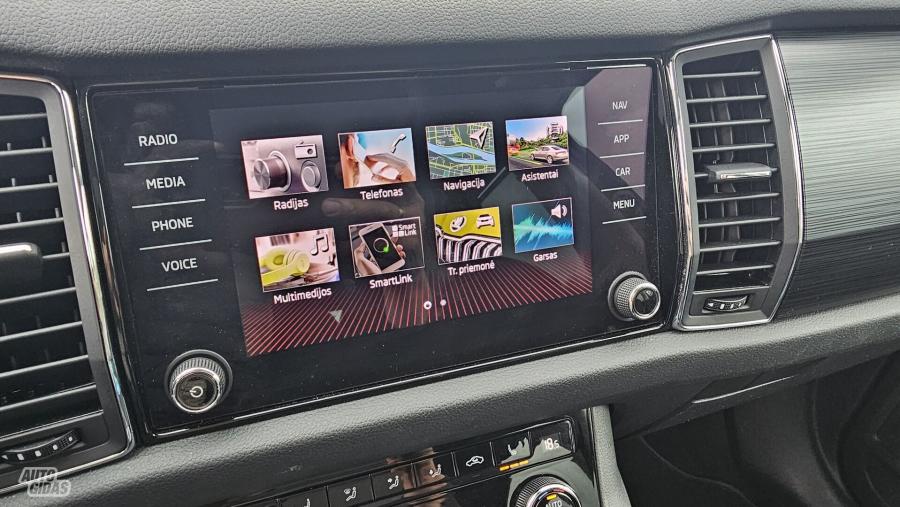 Черный Шкода Kodiaq 2021 в Пренай, объемом двигателя 1.50 л и пробегом 184 тыс. км за 21400 €, фото 20 на AUTOMOTO.COM.LV