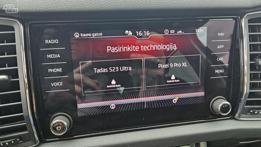 Черный Шкода Kodiaq 2021 в Пренай, объемом двигателя 1.50 л и пробегом 184 тыс. км за 21400 €, фото 22 на AUTOMOTO.COM.LV