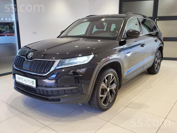 Black Skoda Kodiaq 2021 in Riga, with an engine capacity of 2.00 L and mileage of 155 thousand km for 22990 €, photo 3 on AUTOMOTO.COM.LV