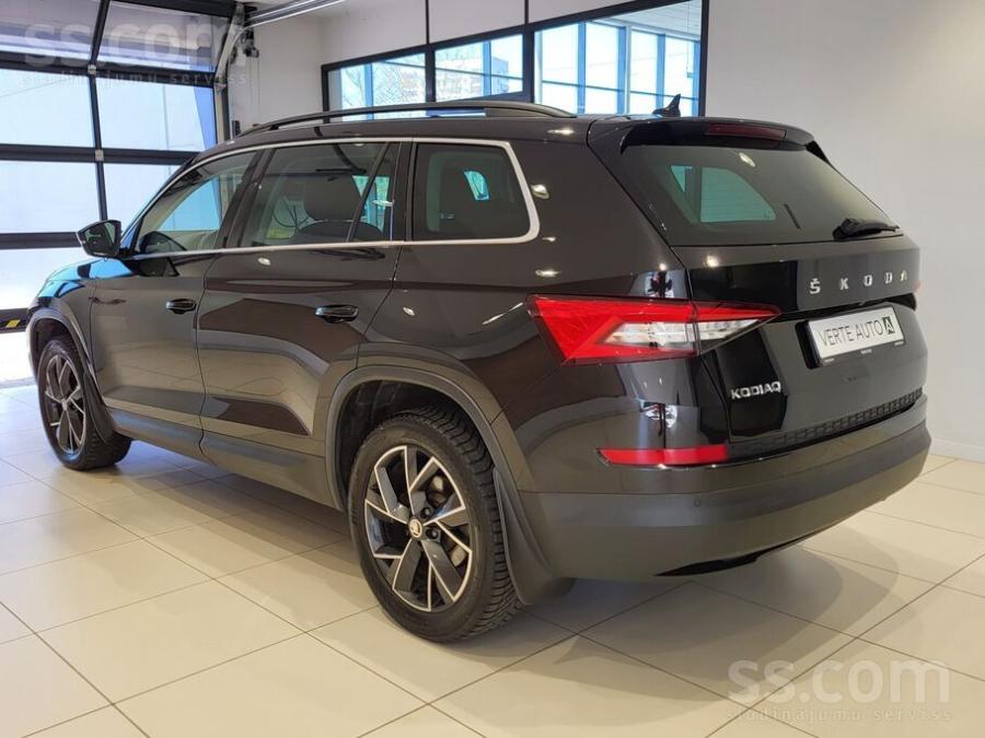 Melns Skoda Kodiaq 2021 Rīga, ar dzinēja tilpumu 2.00 L un nobraukumu 155 tūkst. km par 22990 €, foto 5 vietnē AUTOMOTO.COM.LV
