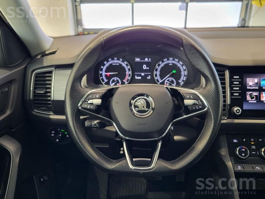 Melns Skoda Kodiaq 2021 Rīga, ar dzinēja tilpumu 2.00 L un nobraukumu 155 tūkst. km par 22990 €, foto 9 vietnē AUTOMOTO.COM.LV