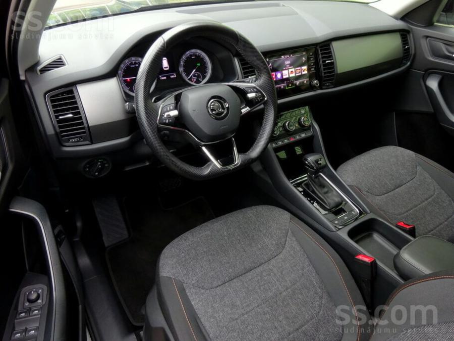 Melns Skoda Kodiaq 2021 Rīga, ar dzinēja tilpumu 2.00 L un nobraukumu 178 tūkst. km par 19900 €, foto 7 vietnē AUTOMOTO.COM.LV