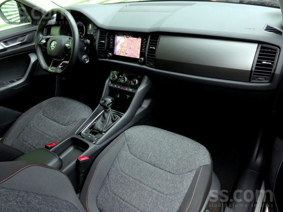 Melns Skoda Kodiaq 2021 Rīga, ar dzinēja tilpumu 2.00 L un nobraukumu 178 tūkst. km par 19900 €, foto 9 vietnē AUTOMOTO.COM.LV
