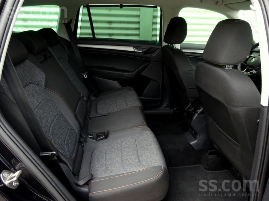 Melns Skoda Kodiaq 2021 Rīga, ar dzinēja tilpumu 2.00 L un nobraukumu 178 tūkst. km par 19900 €, foto 10 vietnē AUTOMOTO.COM.LV