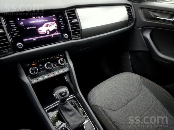 Black Skoda Kodiaq 2021 in Riga, with an engine capacity of 2.00 L and mileage of 178 thousand km for 19900 €, photo 10 on AUTOMOTO.COM.LV