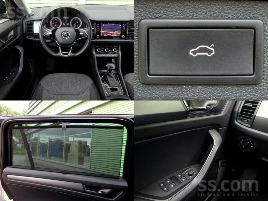 Melns Skoda Kodiaq 2021 Rīga, ar dzinēja tilpumu 2.00 L un nobraukumu 178 tūkst. km par 19900 €, foto 13 vietnē AUTOMOTO.COM.LV