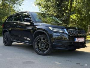 Black Skoda Kodiaq 2021 in Taurage, with an engine capacity of 1.97 L and mileage of 212 thousand km for 22600 €, photo  on AUTOMOTO.COM.LV