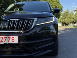 Black Skoda Kodiaq 2021 in Taurage, with an engine capacity of 1.97 L and mileage of 212 thousand km for 22600 €, photo 11 on AUTOMOTO.COM.LV