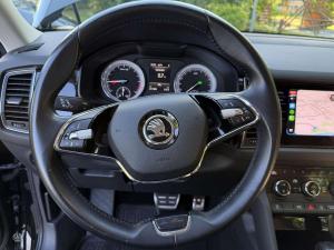 Black Skoda Kodiaq 2021 in Taurage, with an engine capacity of 1.97 L and mileage of 212 thousand km for 22600 €, photo 19 on AUTOMOTO.COM.LV