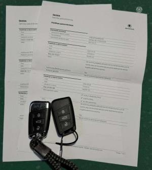 Black Skoda Kodiaq 2021 in Taurage, with an engine capacity of 1.97 L and mileage of 212 thousand km for 22600 €, photo 35 on AUTOMOTO.COM.LV