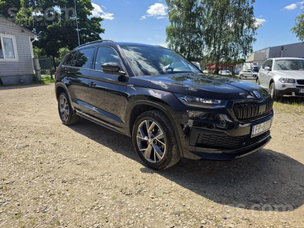 Melns Skoda Kodiaq 2021 Rēzekne, ar dzinēja tilpumu 2.00 L un nobraukumu 0 tūkst. km par 28900 €, foto 4 vietnē AUTOMOTO.COM.LV