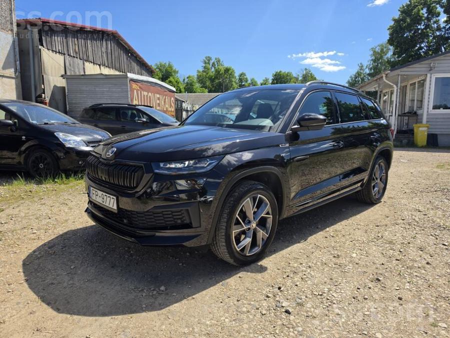 Черный Шкода Kodiaq 2021 в Резекне, объемом двигателя 2.00 л и пробегом 0 тыс. км за 28900 €, фото 4 на AUTOMOTO.COM.LV