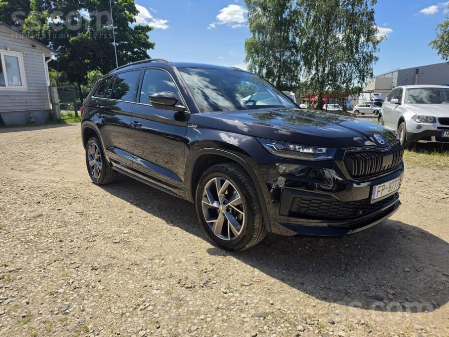 Черный Шкода Kodiaq 2021 в Резекне, объемом двигателя 2.00 л и пробегом 0 тыс. км за 28900 €, фото 5 на AUTOMOTO.COM.LV