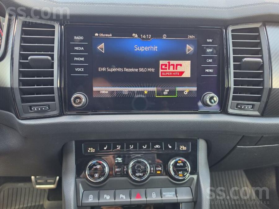 Черный Шкода Kodiaq 2021 в Резекне, объемом двигателя 2.00 л и пробегом 0 тыс. км за 28900 €, фото 17 на AUTOMOTO.COM.LV