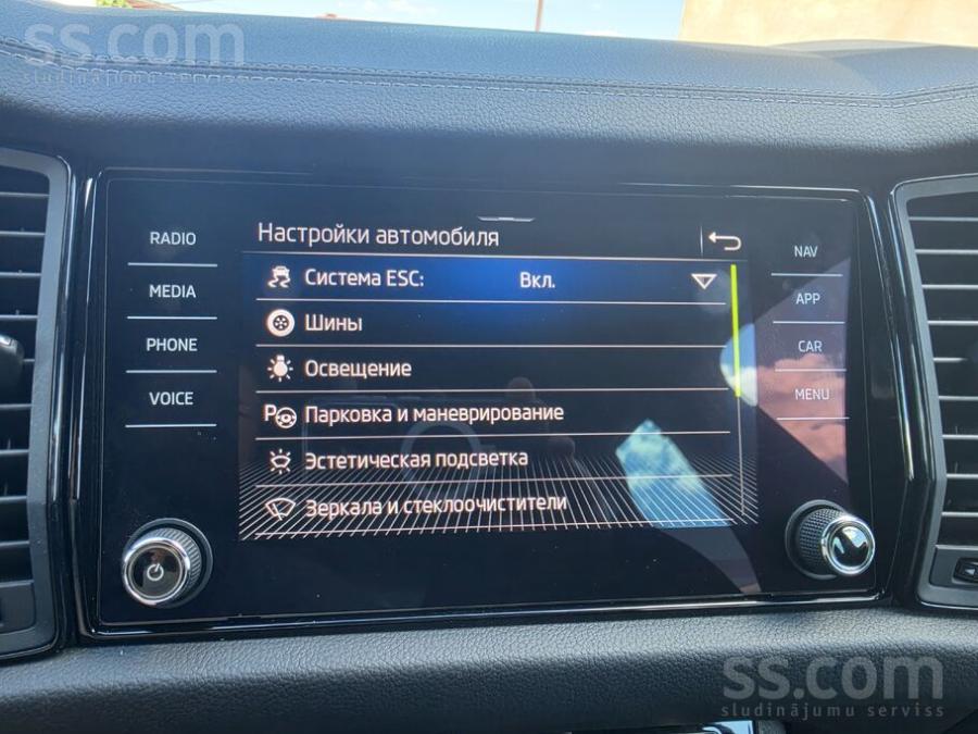 Черный Шкода Kodiaq 2021 в Резекне, объемом двигателя 2.00 л и пробегом 0 тыс. км за 28900 €, фото 19 на AUTOMOTO.COM.LV