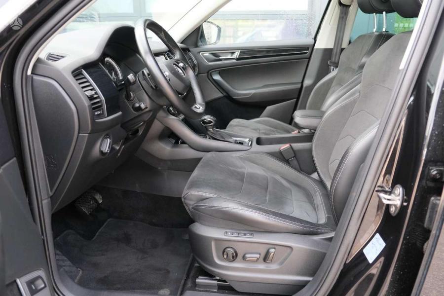 Черный Шкода Kodiaq 2021 в Вильнюс, объемом двигателя 1.97 л и пробегом 215 тыс. км за 21900 €, фото 8 на AUTOMOTO.COM.LV