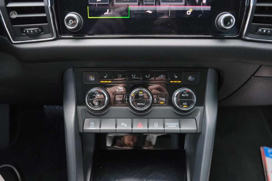 Черный Шкода Kodiaq 2021 в Вильнюс, объемом двигателя 1.97 л и пробегом 215 тыс. км за 21900 €, фото 19 на AUTOMOTO.COM.LV