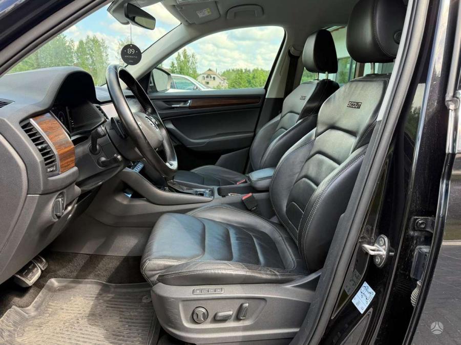 Melns Skoda Kodiaq 2021 Utena, ar dzinēja tilpumu 1.97 L un nobraukumu 238 tūkst. km par 17950 €, foto 22 vietnē AUTOMOTO.COM.LV