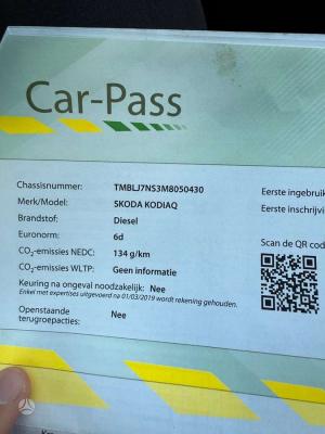 Melns Skoda Kodiaq 2021 Utena, ar dzinēja tilpumu 1.97 L un nobraukumu 238 tūkst. km par 17950 €, foto 35 vietnē AUTOMOTO.COM.LV