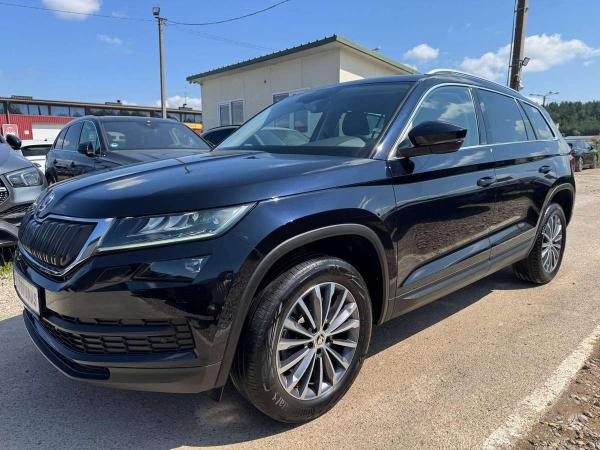 Black Skoda Kodiaq 2021 in Vilnius, with an engine capacity of 1.97 L and mileage of 189 thousand km for 21500 €, photo 1 on AUTOMOTO.COM.LV