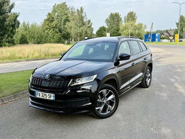 Melns Skoda Kodiaq 2021 Tauragė, ar dzinēja tilpumu 1.97 L un nobraukumu 180 tūkst. km par 22500 €, foto 1 vietnē AUTOMOTO.COM.LV