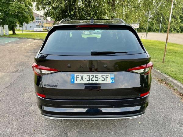 Melns Skoda Kodiaq 2021 Tauragė, ar dzinēja tilpumu 1.97 L un nobraukumu 180 tūkst. km par 22500 €, foto 9 vietnē AUTOMOTO.COM.LV