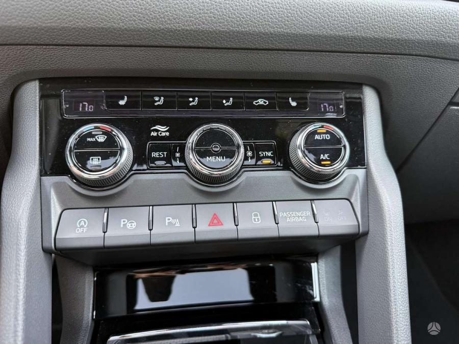 Black Skoda Kodiaq 2021 in Taurage, with an engine capacity of 1.97 L and mileage of 180 thousand km for 22500 €, photo 27 on AUTOMOTO.COM.LV
