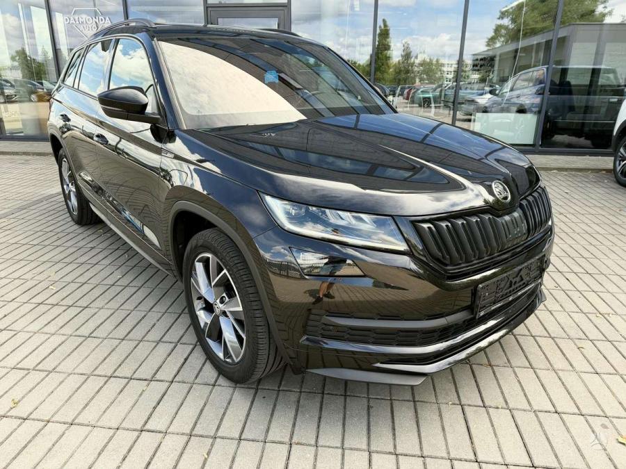Черный Шкода Kodiaq 2021 в Каунас, объемом двигателя 1.50 л и пробегом 159 тыс. км за 19900 €, фото 3 на AUTOMOTO.COM.LV