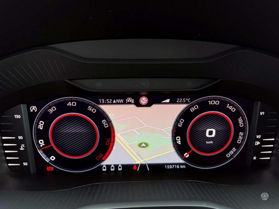 Черный Шкода Kodiaq 2021 в Каунас, объемом двигателя 1.50 л и пробегом 159 тыс. км за 19900 €, фото 10 на AUTOMOTO.COM.LV