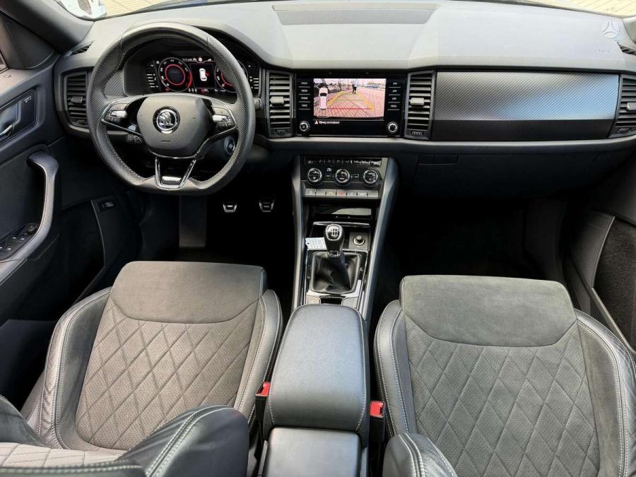 Черный Шкода Kodiaq 2021 в Каунас, объемом двигателя 1.50 л и пробегом 159 тыс. км за 19900 €, фото 12 на AUTOMOTO.COM.LV
