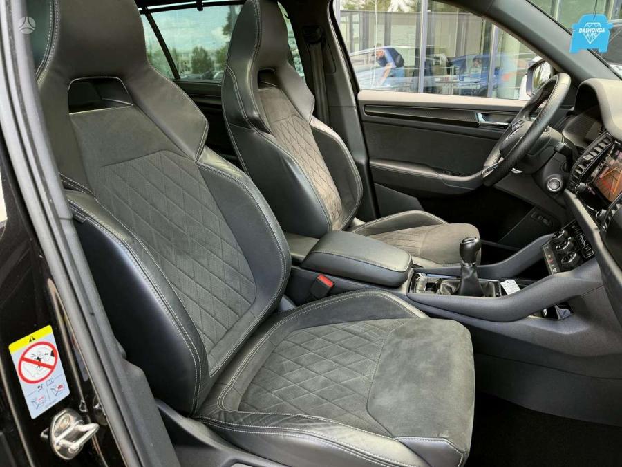 Черный Шкода Kodiaq 2021 в Каунас, объемом двигателя 1.50 л и пробегом 159 тыс. км за 19900 €, фото 15 на AUTOMOTO.COM.LV