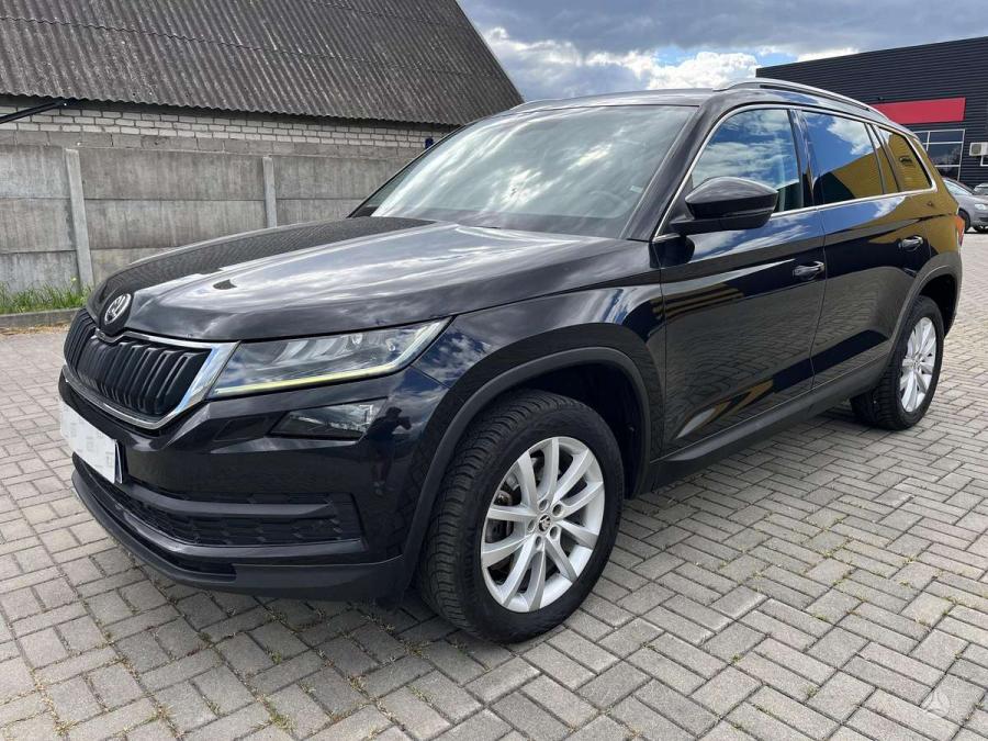 Melns Skoda Kodiaq 2021 Tauragė, ar dzinēja tilpumu 2.00 L un nobraukumu 225 tūkst. km par 17000 €, foto 1 vietnē AUTOMOTO.COM.LV