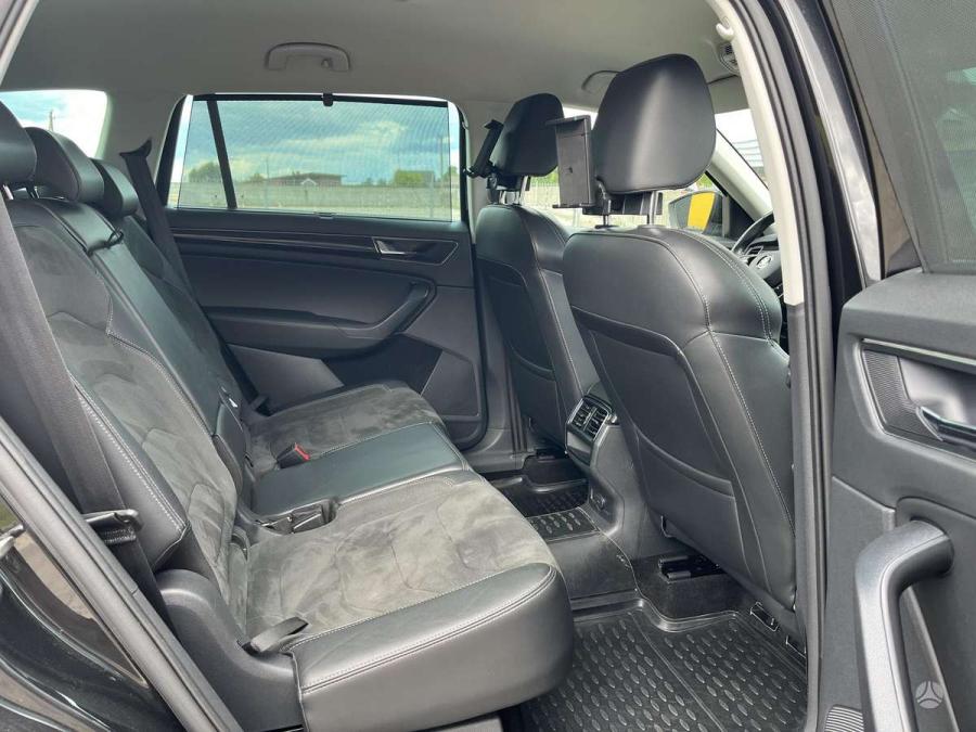 Melns Skoda Kodiaq 2021 Tauragė, ar dzinēja tilpumu 2.00 L un nobraukumu 225 tūkst. km par 17000 €, foto 13 vietnē AUTOMOTO.COM.LV