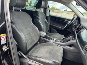 Melns Skoda Kodiaq 2021 Tauragė, ar dzinēja tilpumu 2.00 L un nobraukumu 225 tūkst. km par 17000 €, foto 18 vietnē AUTOMOTO.COM.LV