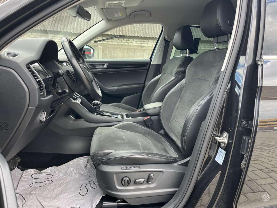 Melns Skoda Kodiaq 2021 Tauragė, ar dzinēja tilpumu 2.00 L un nobraukumu 225 tūkst. km par 17000 €, foto 23 vietnē AUTOMOTO.COM.LV