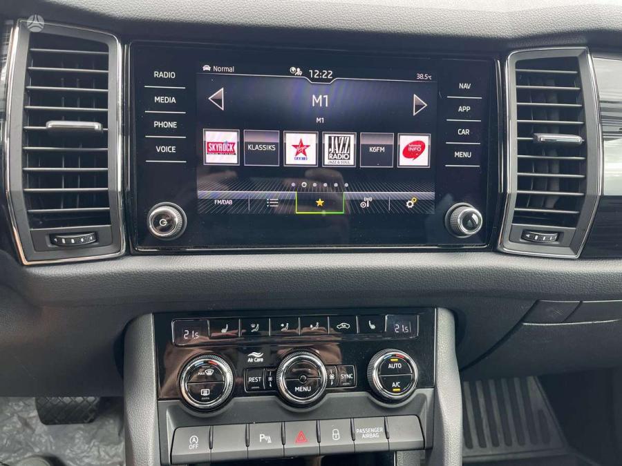 Melns Skoda Kodiaq 2021 Tauragė, ar dzinēja tilpumu 2.00 L un nobraukumu 225 tūkst. km par 17000 €, foto 26 vietnē AUTOMOTO.COM.LV