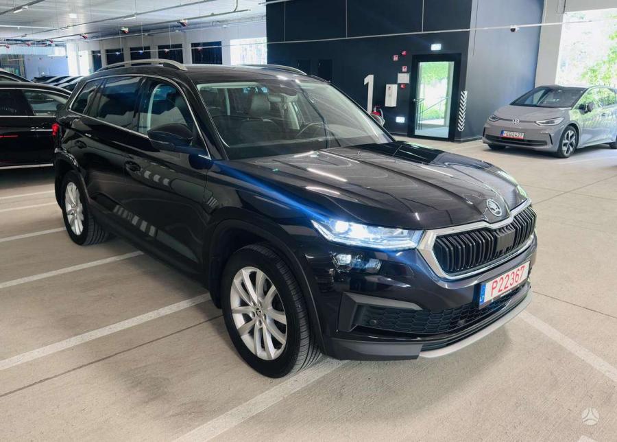 Черный Шкода Kodiaq 2021 в Вильнюс, объемом двигателя 1.97 л и пробегом 130 тыс. км за 25900 €, фото 3 на AUTOMOTO.COM.LV