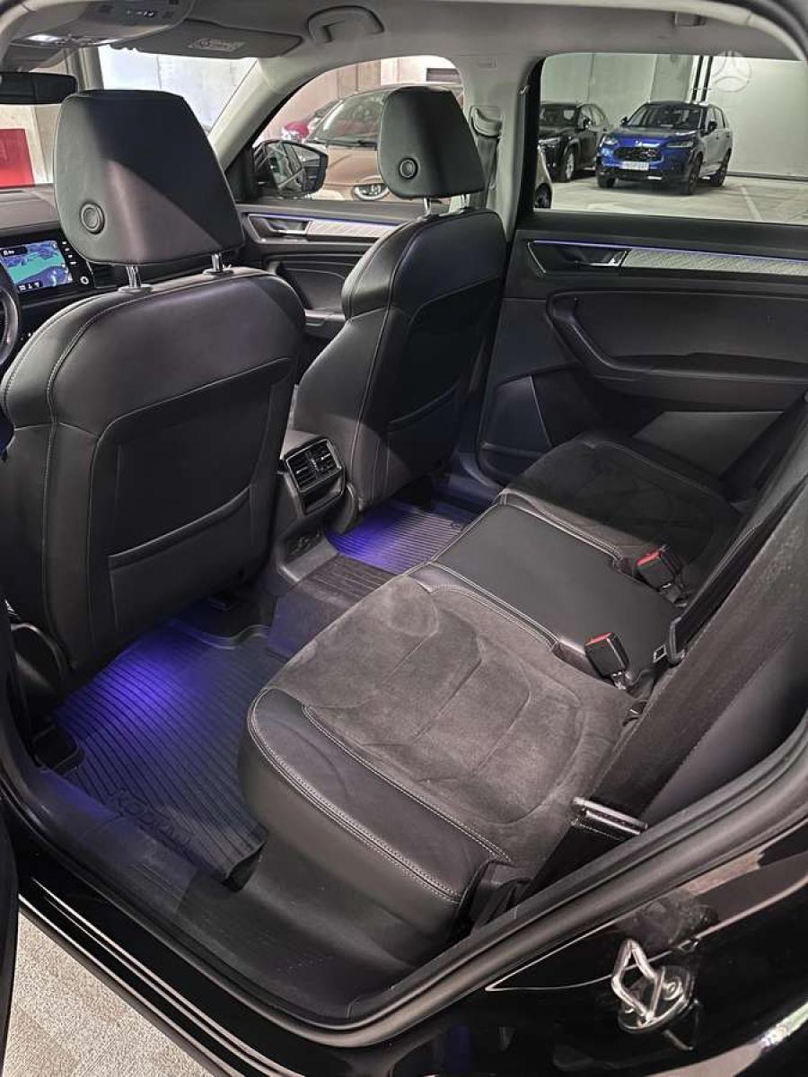 Черный Шкода Kodiaq 2021 в Вильнюс, объемом двигателя 1.97 л и пробегом 130 тыс. км за 25900 €, фото 15 на AUTOMOTO.COM.LV