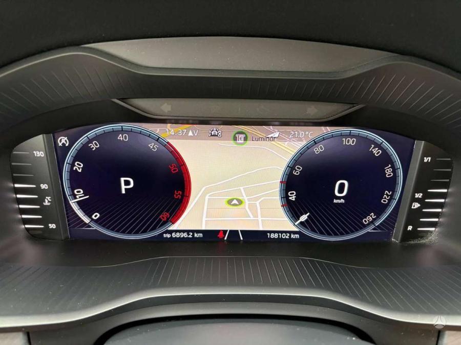 Черный Шкода Kodiaq 2021 в Вильнюс, объемом двигателя 1.97 л и пробегом 188 тыс. км за 21990 €, фото 24 на AUTOMOTO.COM.LV