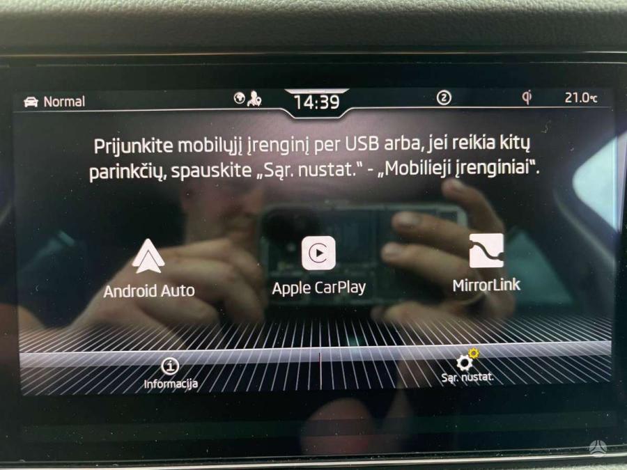 Черный Шкода Kodiaq 2021 в Вильнюс, объемом двигателя 1.97 л и пробегом 188 тыс. км за 21990 €, фото 27 на AUTOMOTO.COM.LV
