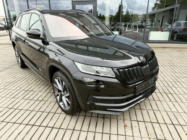 Черный Шкода Kodiaq 2021 в Каунас, объемом двигателя 1.50 л и пробегом 160 тыс. км за 21900 €, фото 2 на AUTOMOTO.COM.LV