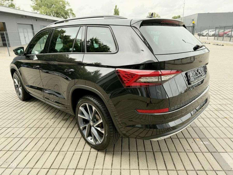 Черный Шкода Kodiaq 2021 в Каунас, объемом двигателя 1.50 л и пробегом 160 тыс. км за 21900 €, фото 5 на AUTOMOTO.COM.LV