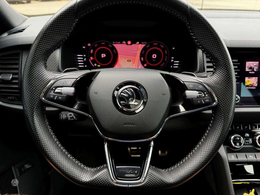 Черный Шкода Kodiaq 2021 в Каунас, объемом двигателя 1.50 л и пробегом 160 тыс. км за 21900 €, фото 9 на AUTOMOTO.COM.LV