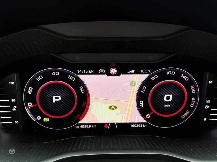 Черный Шкода Kodiaq 2021 в Каунас, объемом двигателя 1.50 л и пробегом 160 тыс. км за 21900 €, фото 10 на AUTOMOTO.COM.LV